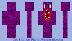 Purple Alien Minecraft Skin