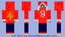Christmas Abomination Minecraft Skin