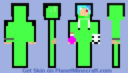 Dream without the mask Minecraft Skin