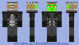 Alien in Space Suit Minecraft Skin