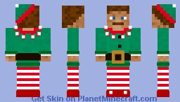 Epic Gamer Elf Minecraft Skin