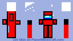 Among Us-Red Minecraft Skin