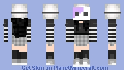 Prosthetic Mask (Inspired off of Sally Face) Minecraft Skin