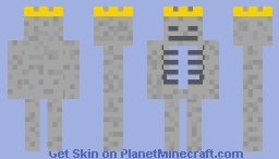 Skeleton King Minecraft Skin