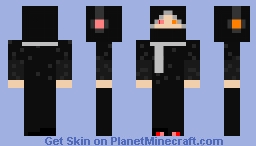 ninja gamer with mask Minecraft Skin