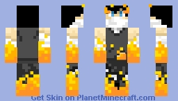 Fire Boy Minecraft Skin