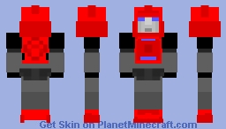 Transformers Generation 1: Cliffjumper Minecraft Skin