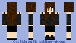 Girl with a summer outfit Minecraft Skin