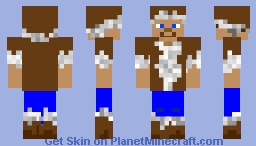 Classic Steve for bedrock edition Minecraft Skin