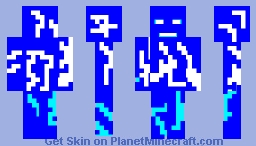 Blue Minecraft Skin