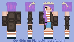 cute girl queen Minecraft Skin