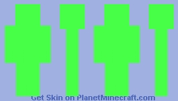 green Minecraft Skin