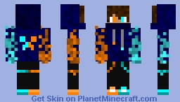 Ice and Fire skin Minecraft Skin