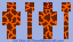 Magma Creature Minecraft Skin