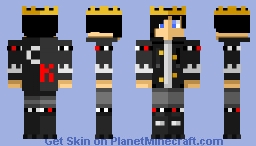 Checker King Minecraft Skin