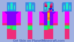 The Neon Demon Minecraft Skin