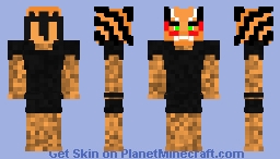 Fire Dragon Minecraft Skin