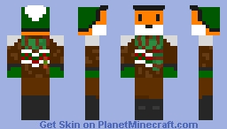 Winter Fox Minecraft Skin