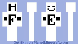 letter man Minecraft Skin