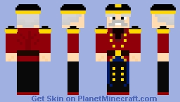 Nutcracker man [Winter Fest Contest] Minecraft Skin