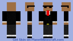 Secret Agent Minecraft Skin