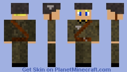 HANS WITH STALHELM Minecraft Skin