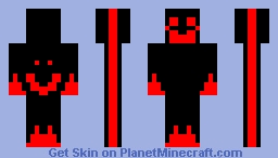 Red Robot Minecraft Skin