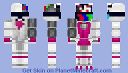 genoside funtime foxy (undertale inspider) Minecraft Skin
