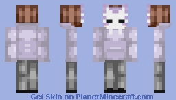 Kitsune Mask Minecraft Skin