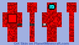 among us head Minecraft Skin