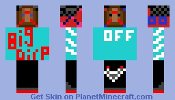 Drippy TMF Minecraft Skin
