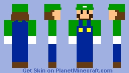 Luigi Minecraft Skins | Planet Minecraft Community