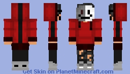 Smiley Masked Man Minecraft Skin