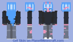 Baby blue Minecraft Skin