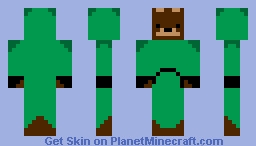 dream beard Minecraft Skin