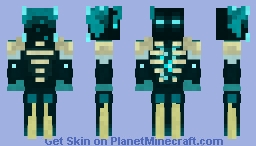 Warden Minecraft Skin