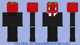 Tomato Man Minecraft Skin
