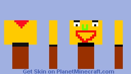 spongebob Minecraft Skin