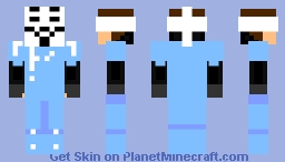 Hacker skin with diamond armor Minecraft Skin