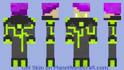 Techno guy Minecraft Skin