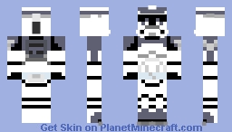 Clone Trooper Boost Minecraft Skin