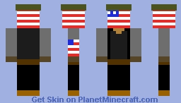 USA skin military personnel Minecraft Skin