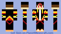 Fire Boy Minecraft Skin