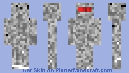 Evil robot Minecraft Skin