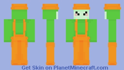 Stomp Farmer - Rhythm Heaven Minecraft Skin