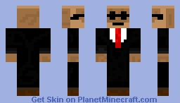 The Hitman Minecraft Skin