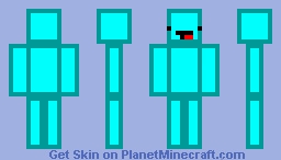 Diamond derp Minecraft Skin