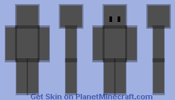 Gray Man v2 Minecraft Skin