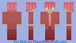 Boy in Pink Minecraft Skin