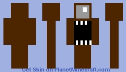 Brown is the imposter Minecraft Skin